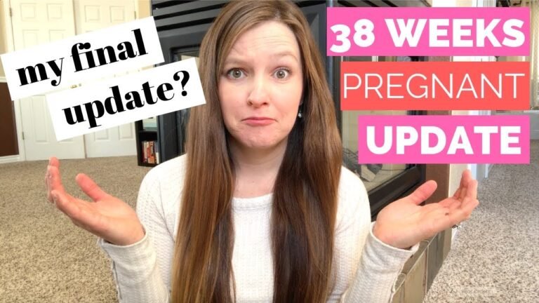 38 WEEK PREGNANCY UPDATE | PRE LABOR SIGNS? MY FINAL UPDATE? - TykeTips